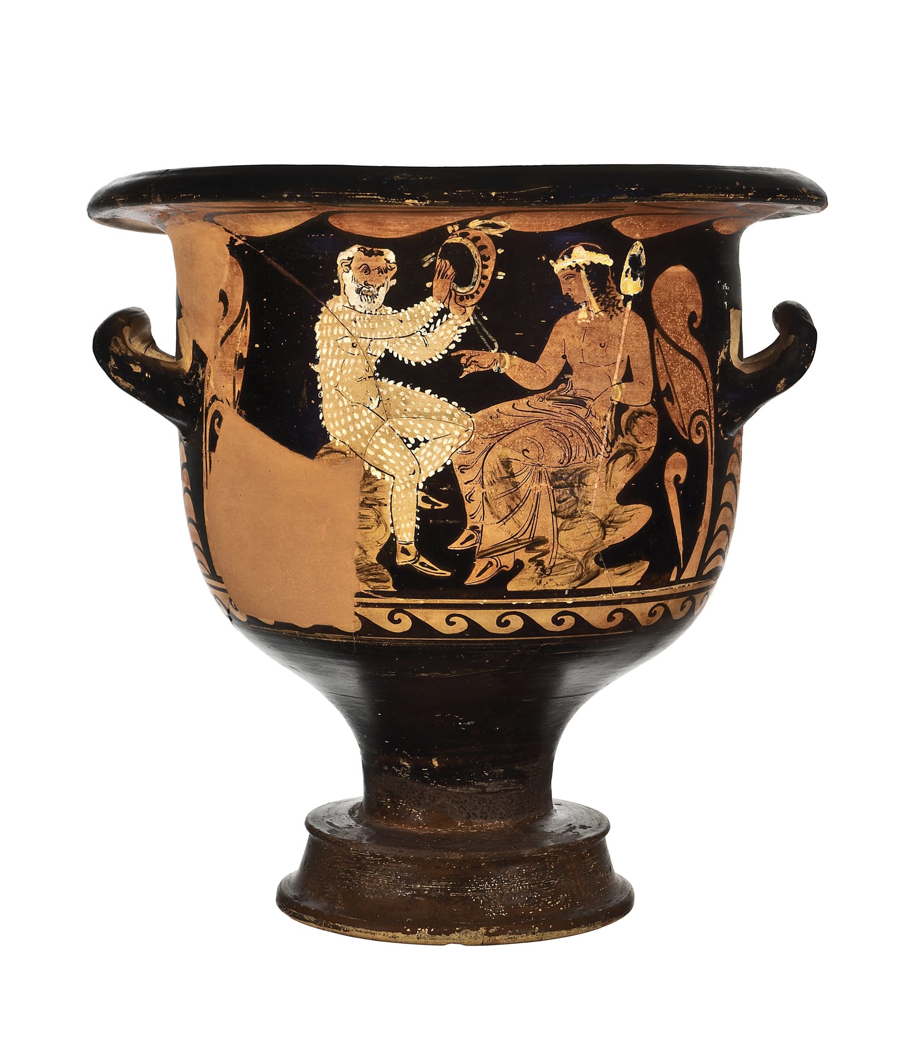 Dioniso e sua madre Semele – Museo d'Antichità JJ Winckelmann